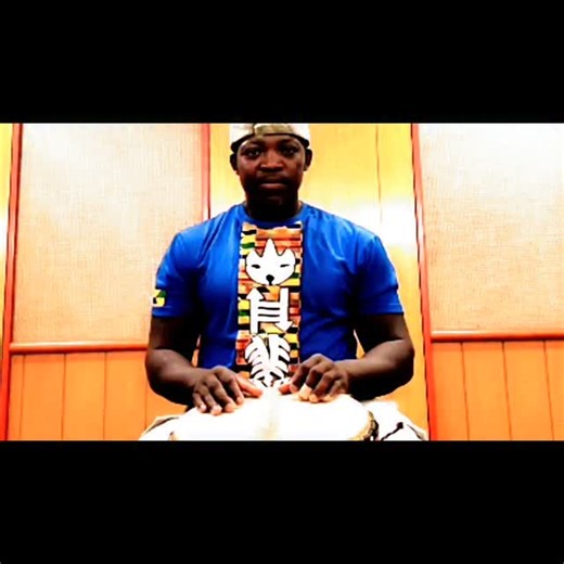 TRY THIS EASY RHYTHM / この簡単なリズムやってみて下さい。 #africandrums #percussionlessons #djembé | Nii Tete Boye