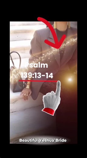 Psalm 139:13-14 For you created my inmost being; you knit me together in my mother’s womb. I praise you because I am fearfully and wonderfully made; your works are wonderful, I know that full well.