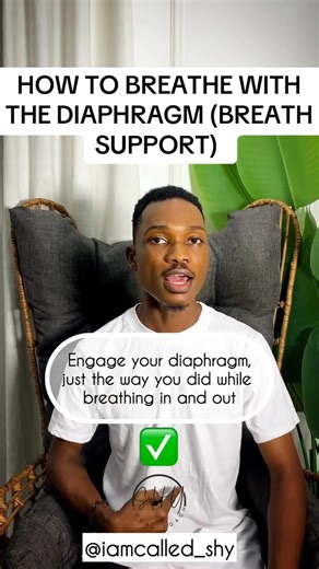 2K views · 26 reactions | One of the most common singing problems I have experienced from singers is breathing—Whether a beginner singer or whatever singing skill level. You would learn about how to breathe with or engage the diaphragm (breath support) from this video #diaphragm #singer #singing #singingtips #vocaltraining | Henry Deekor | Facebook