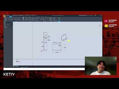 Import or Copy & Paste from AutoCAD to Inventor | AutoCAD to Inventor 101 [KETIV Virtual Academy]