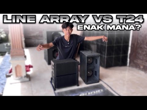 WHICH ONE IS BETTER? CHECK LINE ARRAY SOUND BOX VS T24 BOX