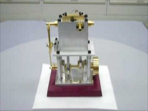 Rotary Valve 2 Cyl Model Steam Engine