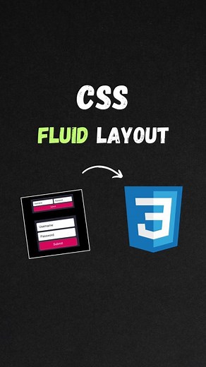 Chandan Devs on Instagram: "CSS Fluid Layout with Flex 😎 Responsive with Flex-grow, Flex-shrink, Flex-basis 🤯 😇 A CSS fluid layout is a design that adjusts smoothly to different screen sizes. Elements use relative units, like percentages, to adapt to various devices, creating a seamless user experience. ❤️ Hit the heart icon and show your love to this video ❤️ | 📲 Comment down your thoughts and doubts ✍️ | 🌸 Share with your other frontend friends and spread the exciting tricks tips 🔥 🎀 𝖋