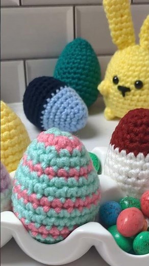 How to Crochet Easter Eggs – Free Pattern & Tutorial