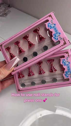 How to Use Nail Stands for Press Ons 💅🏼💕
