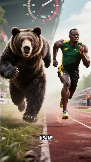 🐻💨 Bears Aren’t Slow — They’re Faster Than Usain Bolt
