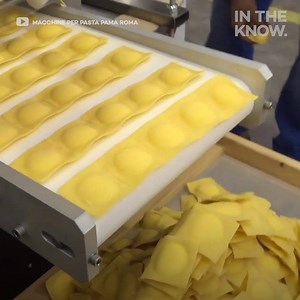 122K views · 353 reactions | This machine can make over 600 pounds of ravioli in an hour (we can eat about that much ravioli an hour so that's perfect)!  | In The Know Innovation | Facebook