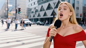 for DJI Mic Holder, Stand for DJI Mic 1/2, Replacement Interview GO Handheld Adaptor for Rode Wireless GO II / 2 / ME/Pro/Hollyland/Movo, Wireless Lav Microphone Handle Mount 2-Pack