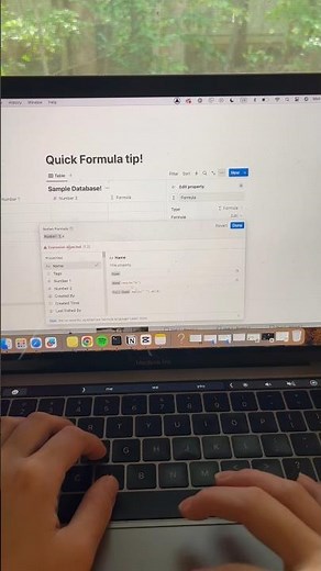 Notion Formula Tip ✨: Easy equation for beginners #shorts #notion #notiontips
