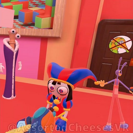 Pomni Gets Too Freaky!?💢🎪 - VRChat Funny Moments (The Amazing Digital Circus)