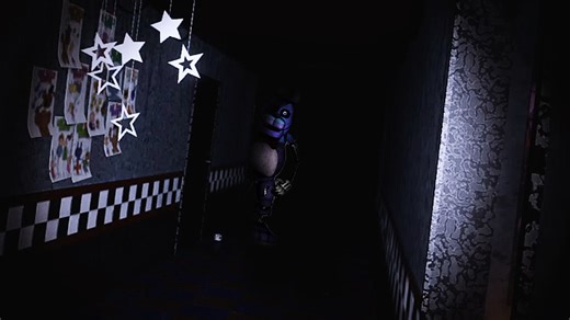 Bonnie is scaring the freak outta me | FNAF new nights at Freddy's
