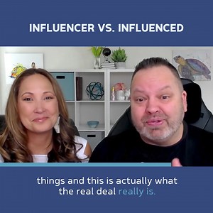 Influencer versus influenced. 🤔 These days, just the word influencer has a very negative connotation to it. But it’s important to think about that word influence and what that really means, what the root of it is. If you think about it, through your entire life you’ve been influenced to make certain decisions. A lot of us have enjoyed incredible things in our lives because we were positively influenced in the right direction. ❤️ When you understand this, you can use it in your business. You can