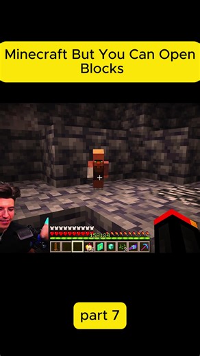 Minecraft But You Can Open Blocks -7 #Prestonplayz #preston #minecraft #gaming