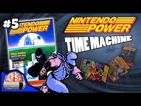 Nintendo Power Time Machine Issue #5 | Ninja Gaiden | Captain N | NES Magazine Review