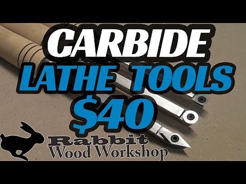 Making 3 Carbide Lathe Tools for $40
