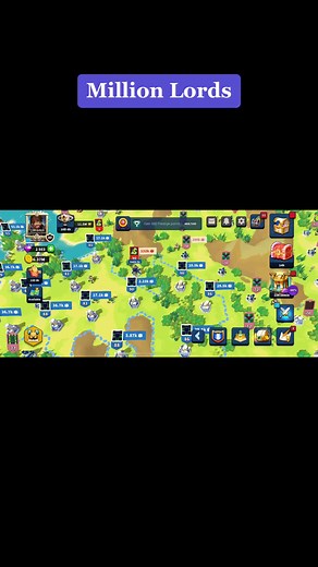 MILLION LORDS! #millionlords #million #lords #plat #day4 #goals #gaming #fantasy #war #strategy #phonegames #levelup #letsgo #fun