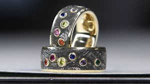 In this video, Patrick Adair designs an Infinity Gauntlet ring. It is meant to resemble Thanos' gauntlet from Avengers: Infinity War. After making this Marvel-ous ring, I really want to try and make more Marvel-themed rings. Let me know if you have any suggestions in the comments! | Patrick Adair Designs