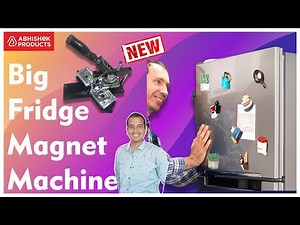 🧲 DIY Big-Size Fridge Magnets: Create Custom MDF & Metal Magnets Easily! | AbhishekID.com