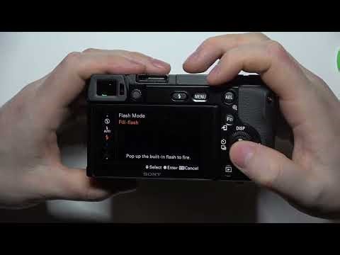 How To Change Flash Mode On Sony Alpha APS C ILCE 6100LB