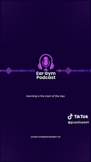 Daily Routine English Listening Practice Podcast