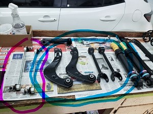 NEW 2019 - 2025 Corolla Rear Upper Control Arms/ Rear...