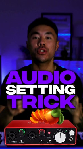 The perfect audio setting for making beats 🎹🔥🎛️ #musicproducer #musicproducertips #musicproducerslife #flstudio #flstudiotips #flstudiotutorial #flstudiogang #flstudioproducer #musicproductiontips #musicproductiontutorials #producertips #producertricks #flstudioshortcuts #flstudio20 #musicproductionlife #musicproducerbelike #producer #producergrind #producerproblems #producersounds #makingbeats #makingbeat #makingbeatsallday #beatmaking #beatmakingtips #beatmakingtutorial #beatmakingtutorials