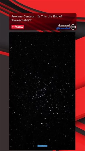 docum on Instagram: "The video initially presents Proxima Centauri, our closest stellar neighbor, as an unreachable star – a common perception given its immense distance of 4.2 light-years. However, the introduction of the Starshot Mission fundamentally challenges this notion. Project Starshot, a groundbreaking initiative, envisions propelling ultra-lightweight 'nanocraft' equipped with advanced lightsails across interstellar space. The real story behind this moment is the revolutionary propulsi