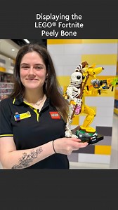 This set is made to display, but the LEGO® Fortnite Peely Bone still has plenty of interactive features! Available online and in-store now. Head to https://lego.bricksmegastore.com to find out more, or to get yours. #LEGO #bricksmegastore #legocertifiedstores #LEGO77072 #Fortnite #LEGOFortnite #PeelyBone #LEGOPeelyBone | LEGO Certified Stores Australia & New Zealand