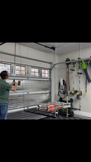 Make Room for What Matters. GL1 Overhead Storage #fleximounts #garagegoals #makeover #homeprojects | Fleximounts