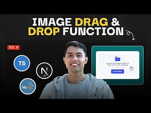 Build a Professional Drag & Drop Image Upload in Next.js (UploadThing Hook)