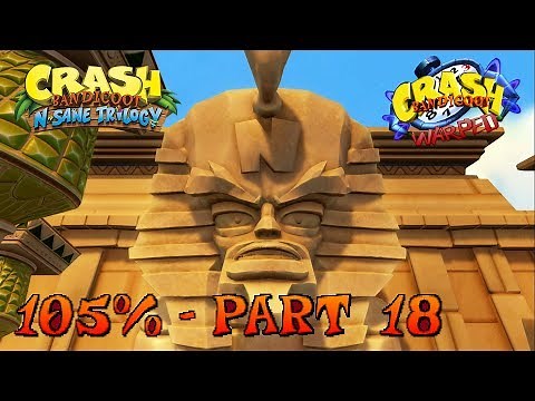 Crash Bandicoot 3 - N. Sane Trilogy - 105% Walkthrough, Part 18: Tomb Time (Both Gems)