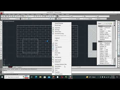 Cara Trim Atau Potong Hatch Di Autocad