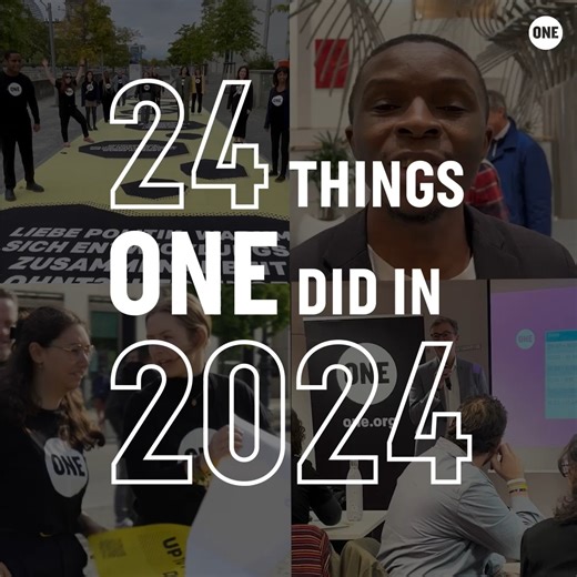 15K views · 58 reactions | What a year it’s been at ONE!  In 2024, we celebrated our 20th birthday, busted some big myths, and achieved so much more. Curious about everything we accomplished? Watch our video for a recap of 24 things we did this year! ⏮️✨ | ONE | Facebook