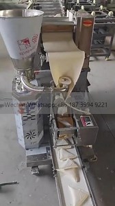 Automatic Meat Pie Making Machine Jamaican Beef Patty Samosa Folding Dumpling Empanada Maker Machine
