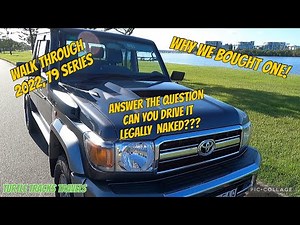 WE BOUGHT A NEW TOYOTA 79 SERIES LANDCRUISER NAKED!!!! WALK THROUGH/WHY WE UPGRADED TO A 79 ???