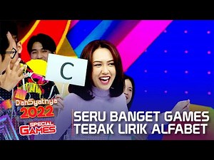 Banyak Penyanyi Disini, Tapi Apa Mereka Bisa Tebak Lagu Alfabet! - DAHSYATNYA 2022