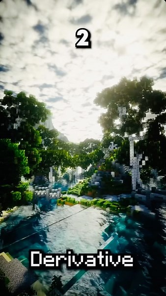 The BEST Shaders in Minecraft. #shorts #minecraft #tiktokeffects