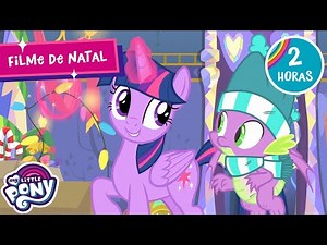 Película completa: El mejor regalo🎄🎅🏻🦌 | 2 HORAS | My Little Pony 🦄 A Amizade é Mágica