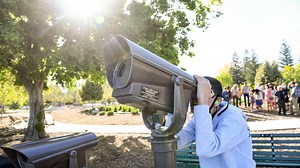 1.6K views · 28 reactions | New binocular viewers at the Art of Life Healing Garden in Woodward Park provide fuller vision to color-blind people. Story -> https://trib.al/Oz9z1SX | The Fresno Bee | Facebook