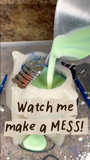 Candles can be messy #smallyoutuber #diy #candle #diyideas #tutorial #decor #funny #fail #short #fyp
