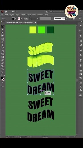 Adobe Illustrator 3D Text Effect Tutorial | Realistic 3D Typography Design Step by Step #illustrator