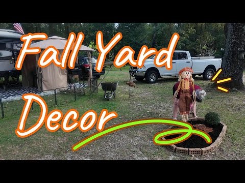 🍂Fall Yard Display | Let’s decorate 🍂