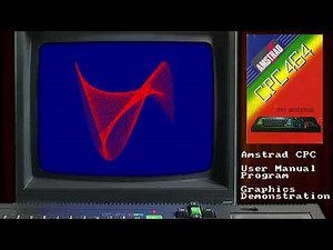 Graphics Program Demonstration - Amstrad CPC 464 - BASIC 1.0