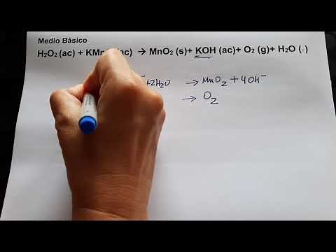 Balanceo Redox Peróxido de Hidrógeno Medio Básico 1