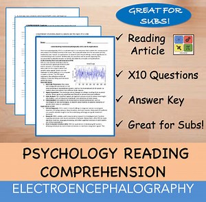 Electroencephalography (EEG) - Psychology Reading Passage - 100% EDITABLE