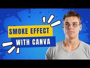 Smoke Effect On text & Video Using Canva For Free