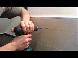 Sacklochbohrer Dry Magic auf harten Fliesen 11000U/min & 1800U/min