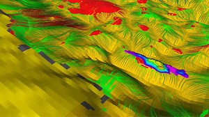 Exploration workflows with the Petrel platform and PetroMod and GeoX software