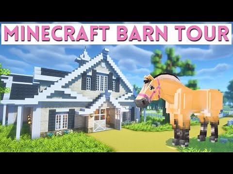 HORSE BARN TOUR | Minecraft SWEM Eventing Property