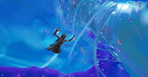 How to enter a Chrome Vortex in Fortnite